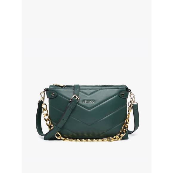 JEN & CO. | Bags | New Jen Co Womens Britt Puffer Crossbody W Snaps Bag ...